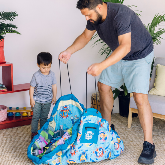 Toy storage PLAY POUCH | Say Goodbye to Toy Mess | PLAY. PACK. STORE ...