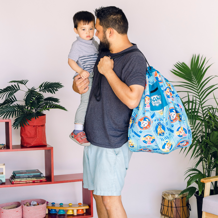 Toy storage PLAY POUCH | Say Goodbye to Toy Mess | PLAY. PACK. STORE ...