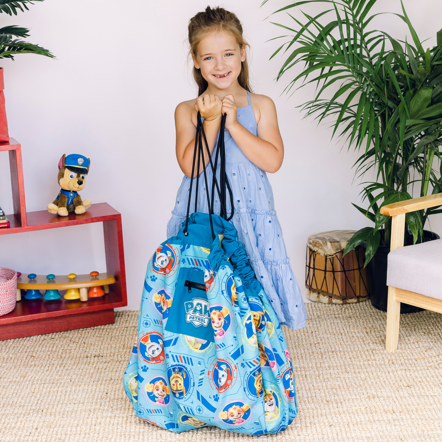 Toy storage PLAY POUCH | Say Goodbye to Toy Mess | PLAY. PACK. STORE ...