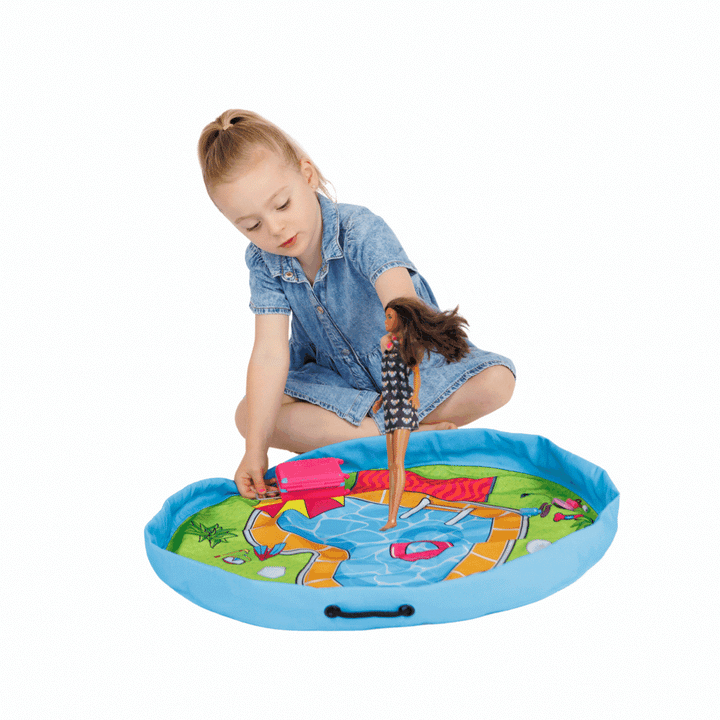 Toy storage PLAY POUCH | Say Goodbye to Toy Mess | PLAY. PACK. STORE ...